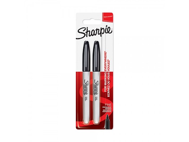 SHARPIE PERMANENTNI MARKER FINE CRNI