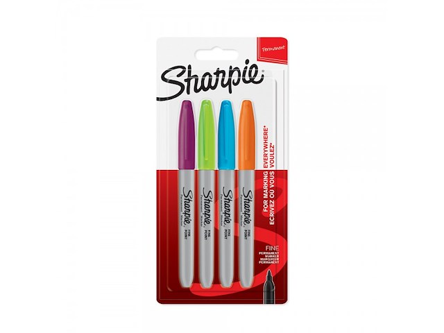 SHARPIE PERMANENTNI MARKER FINE 1/4 NEON