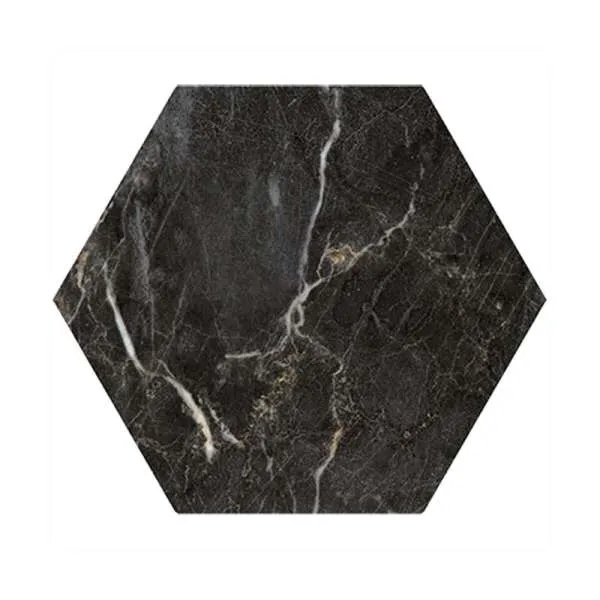 Marquina Gold Hex 20X24cm