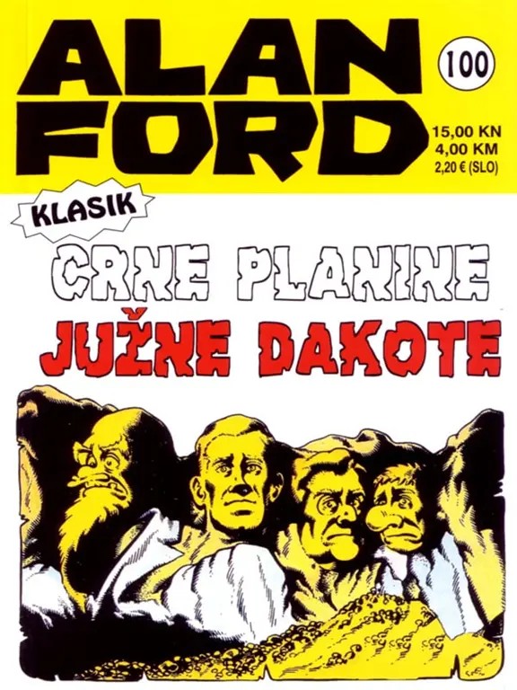 Alan Ford ALAN FORD 100-CRNE PLANINE JUŽNE DAKOTE