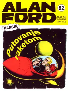 Strip agent ALAN FORD 82: Putovanje raketom