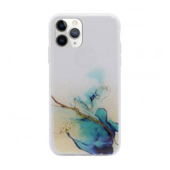 Maska Water Spark za iPhone 12/ 12 Pro transparent plava