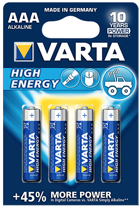 VARTA LR3 AAA 1,5V