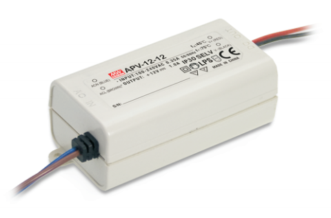 Napajanje – 12W, 12VDC, 1A, IP30, MeanWell