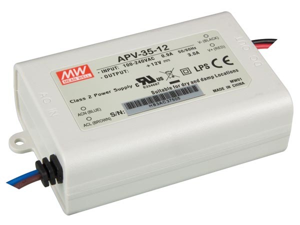 Napajanje – 35W, 12VDC, 3.0A, IP30, MeanWell
