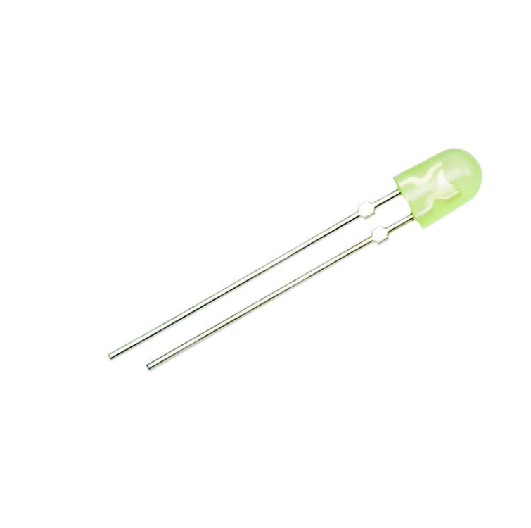 LED dioda ZELENA, difuzna 3800mcd