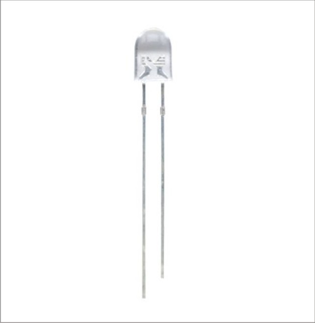 LED dioda BELA, difuzna 3000mcd, PY OUTLET