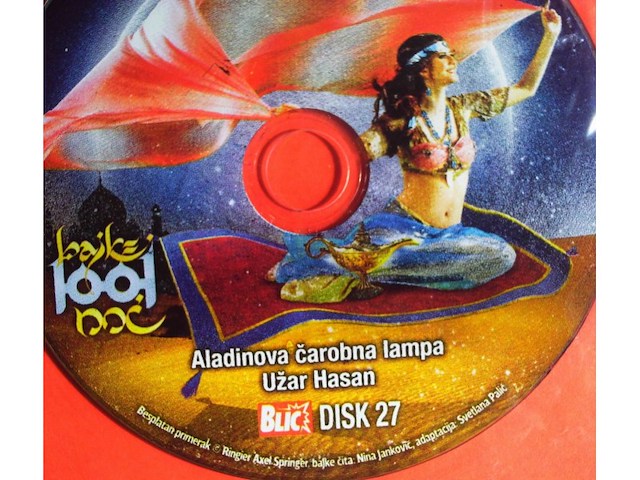 cd audio bajka Aladinova čarobna lampa * Užar Hasan