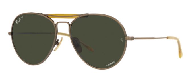 RAY BAN Sunčane naočare Titanium 0RB8063 9207P1 55 CHROMANCE POLARIZOVANE