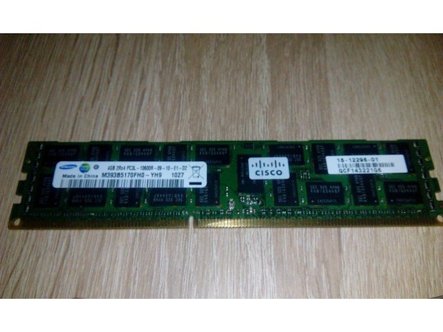 Memorija DDR 3 (101) Samsung 4GB 2Rx4 PC3L-10600R-09-10