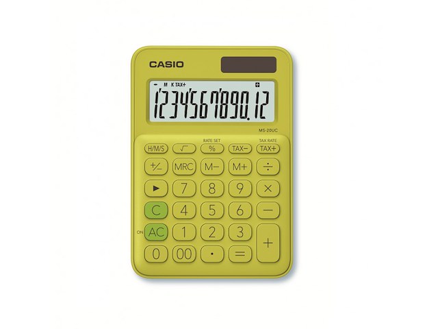 KALKULATOR CASIO MS 20 UC LIME