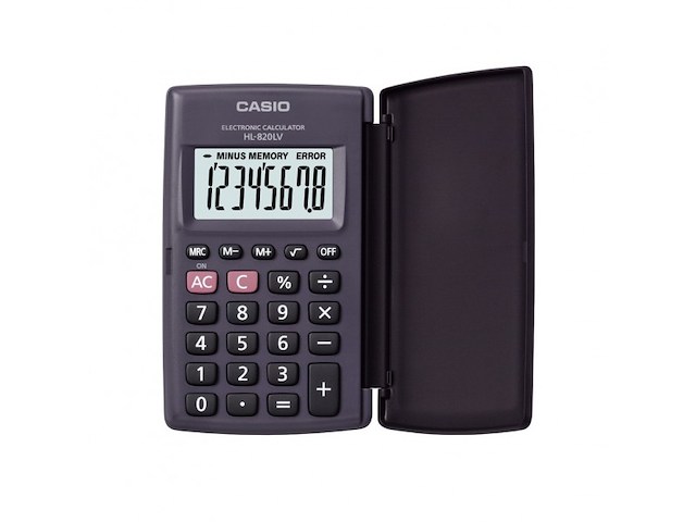 DŽEPNI KALKULATOR CASIO HL820 LV - PROSTA LOGIKA