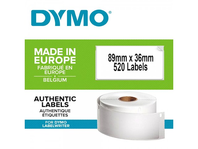 DYMO ETIKETE LW - VELIKA ADRESNA 2/1