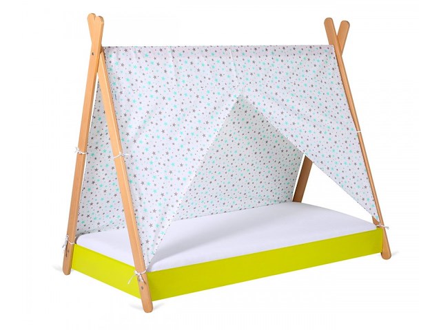 Dečiji krevet TIPI šator 160x80 - žuta