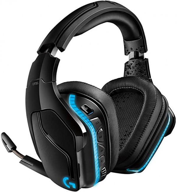 LOGITECH G935 Wireless 7.1 Surround Sound LIGHTSYNC Gaming Headset - 2.4GHZ - EMEA ( 981-000744 )