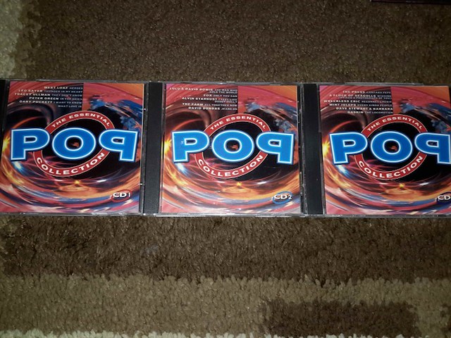 VA - The essential pop collection 3CDa , ORIGINAL