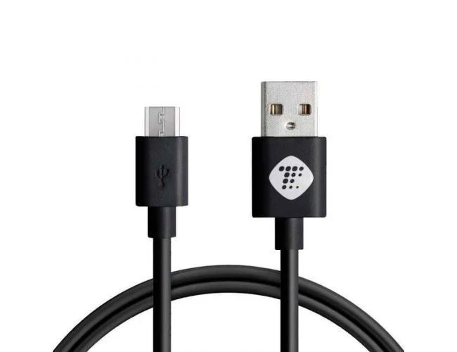 Teracell Plus crni kabl za punjač USB A (muški) na micro USB (muški) 1.2m