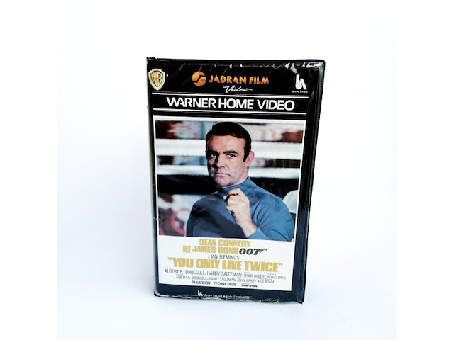 James Bond You Only Live Twice Jadran Film VHS