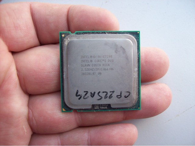 Intel Core 2 Duo E7200(2x 2.53 Ghz, 3Mb, 1066 fsb)
