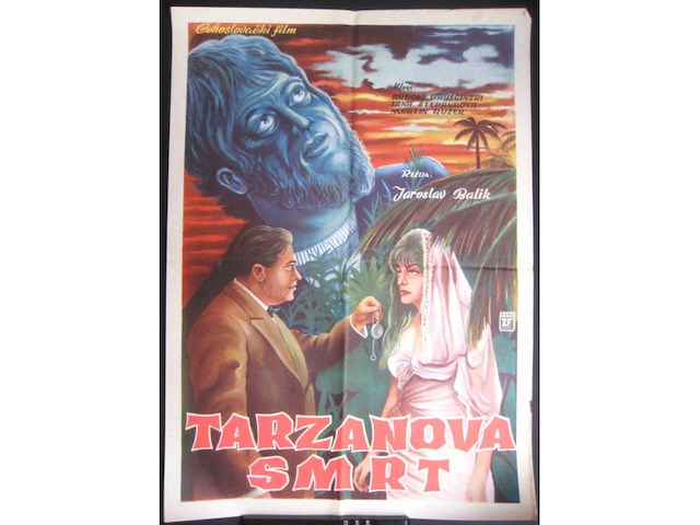 TARZANOVA SMRT filmski plakat