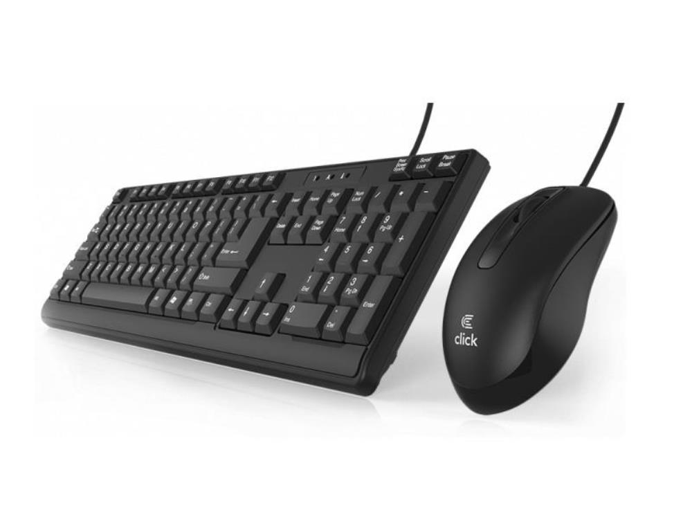 Tastatura i miš Click KM-L0 USB US