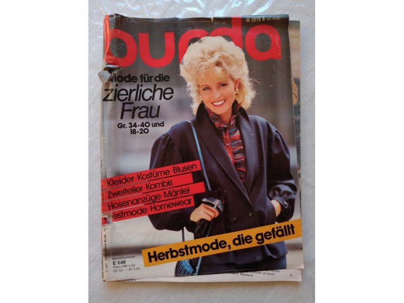 Burda 1982 - male veličine