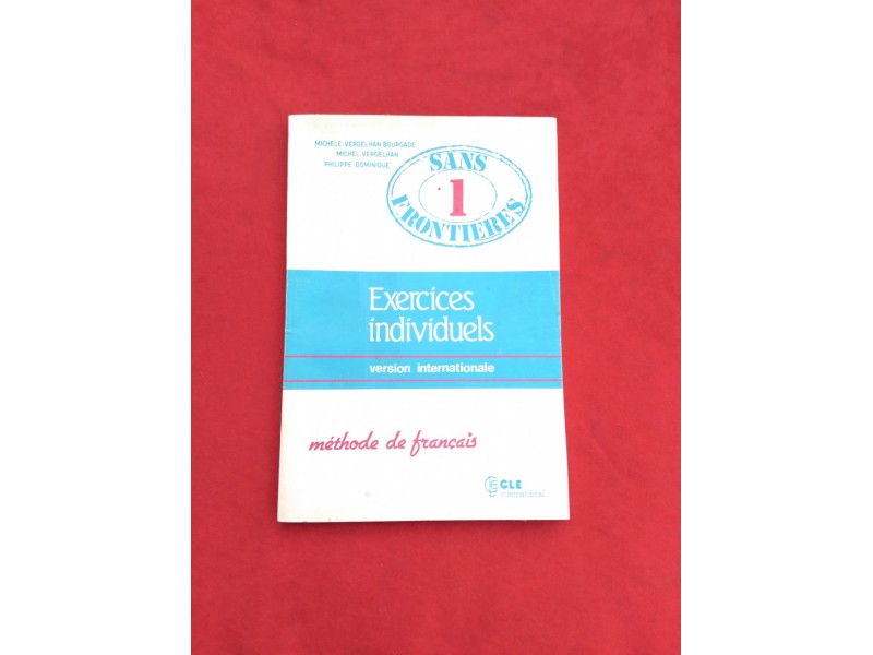 Exercices individuels Methode de Francais