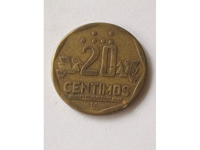 20 Centimos 1993.g - Peru -