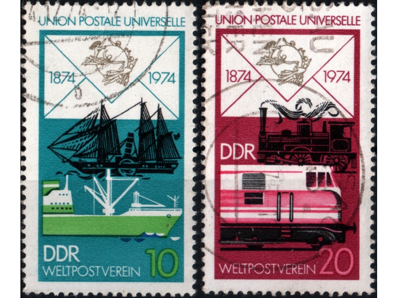 kt415w 27.avg1974 DeutscheDR Mi1973-4(-o-)2/4