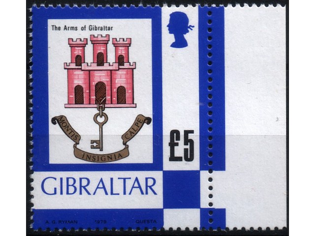 kt340f  16.maj1979  Gibraltar  Mi391**