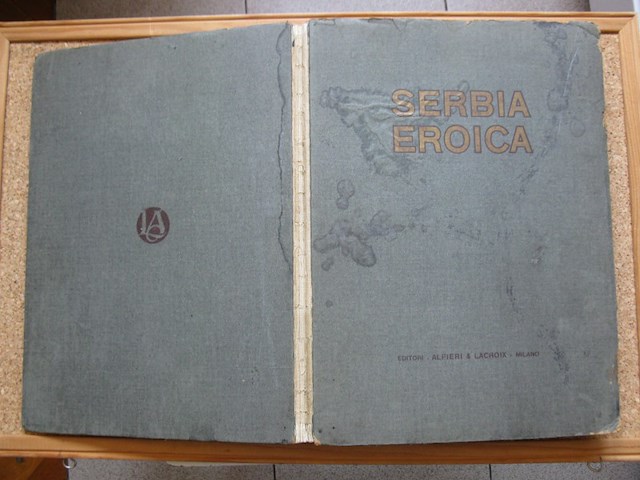 SERBIA EROICA  Milano 1917