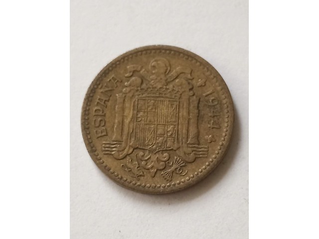 1 Peseta 1944.g - Španija  -