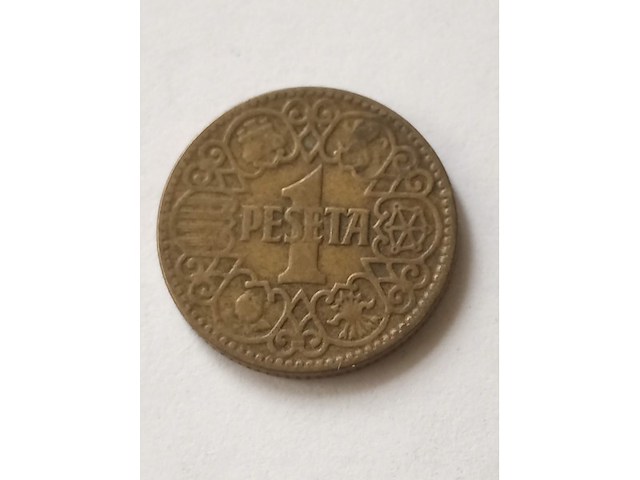 1 Peseta 1944.g - Španija  -