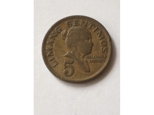 5 Sentimos 1970.g - Filipini -