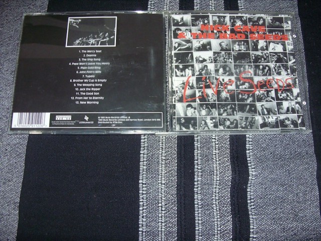 Nick Cave &;; The Bad Seeds ‎– Live Seeds CD Mute Scandin