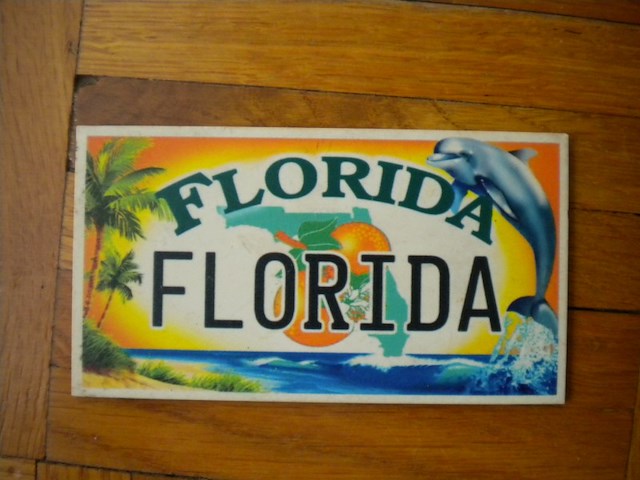 FLORIDA, magnet za frizider (2)