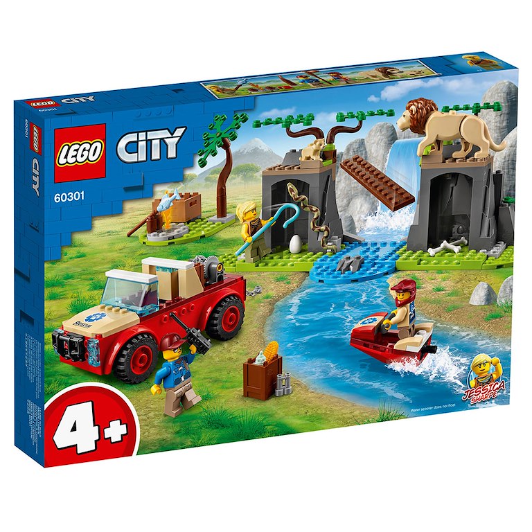 LEGO CITY Spasilačko šumsko vozilo