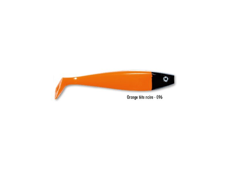 Delalande SHAD GT 130mm 19gr ORANGE T NOIRE