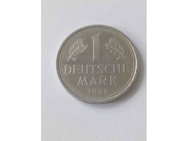1 Marka 1992.g - A - Nemačka - LEPA -