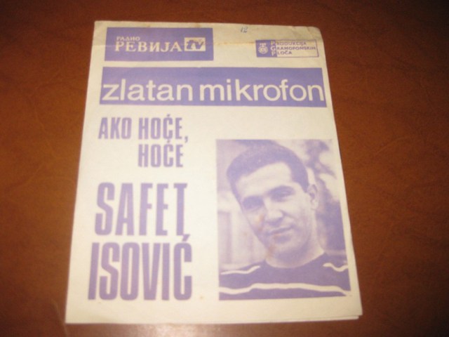 Safet Isović ‎– Ako Hoće, Hoće