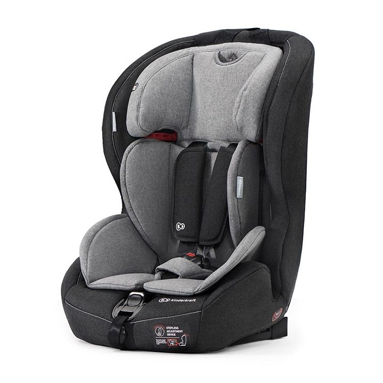 Kinderkraft auto sediste safety-FIX ISOFIX BLACK/GREY