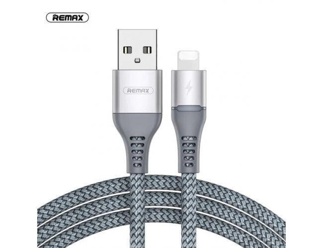 Remax Colorful RC-152i srebrni kabl za punjač USB A (muški) na lightning (muški) 1m
