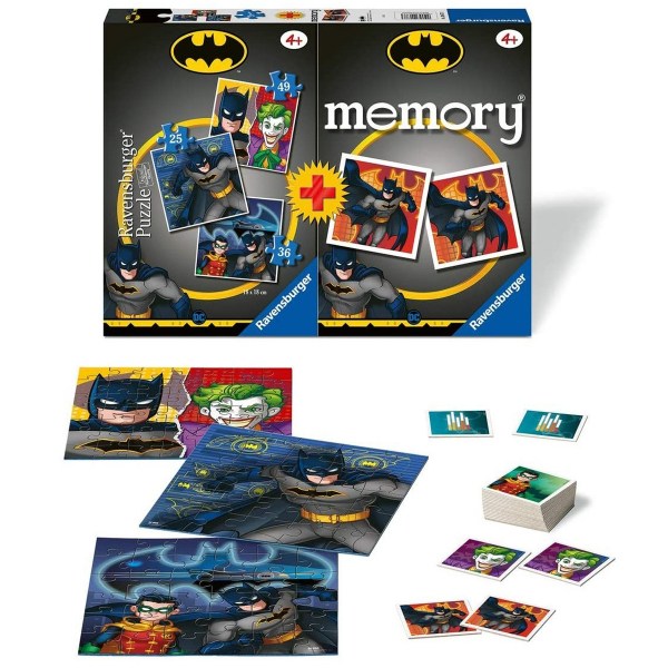 Ravensburger puzzle (slagalice) - Batman puzzla + memorija RA20677