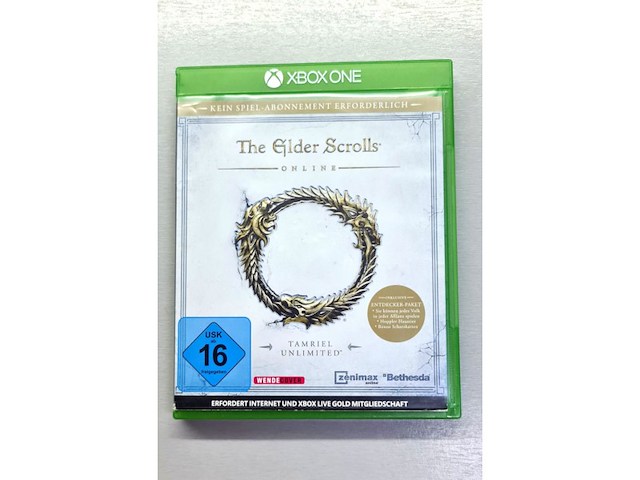 The Elder Scrolls Online Tamriel Unlimited   XBOX ONE