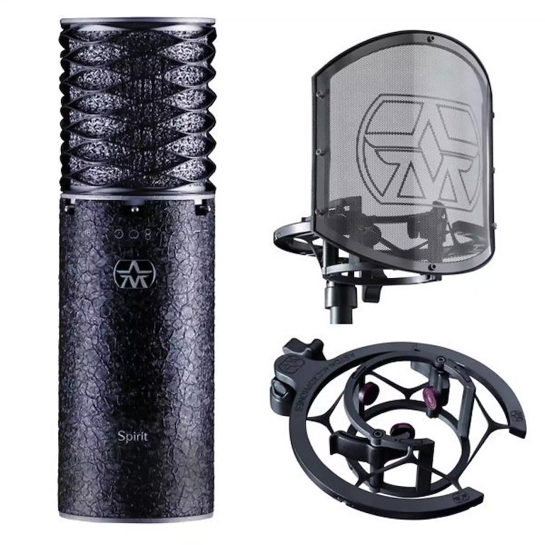 ASTON MICROPHONES Spirit Black Bundle