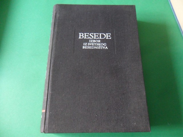 BESEDE-Izbor iz svetsog besedništva