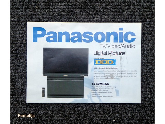 Panasonic - Tehnics TV-Video-Audio