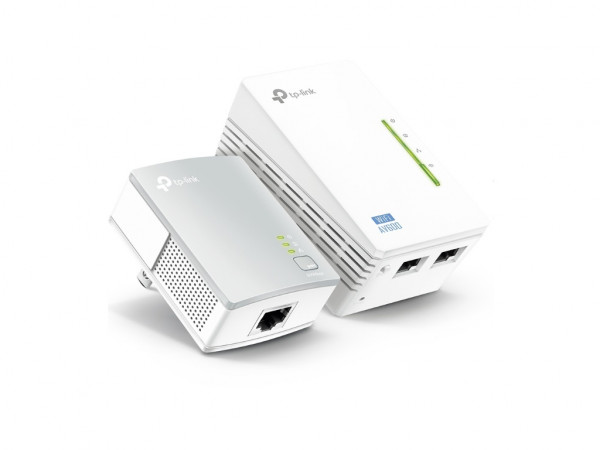 TP-LINK AV600 Powerline Eth. adapter,300Mbps600Mbps,HomePlug AV,Plug and Play(TL-WPA4220&TL-PA4010)