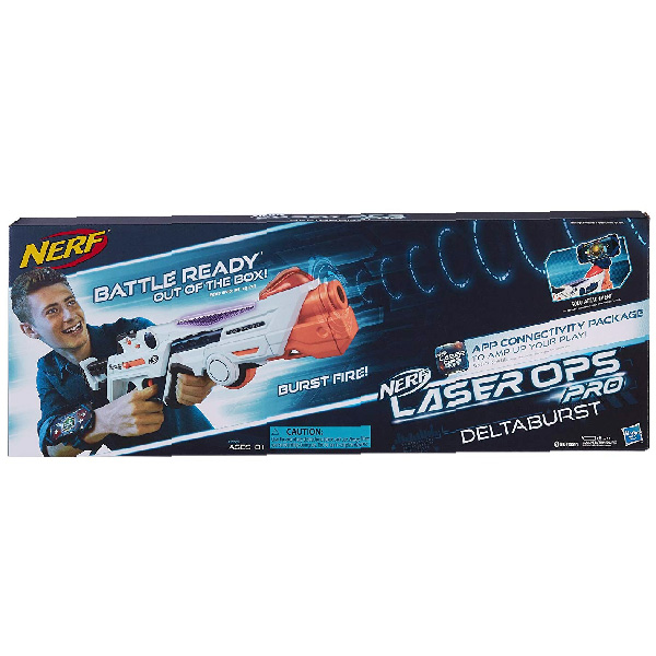 NERF laser tag deltaburst