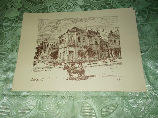 Stari Nis - Deo Obilicevog venca - 40x28 cm